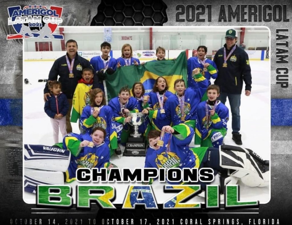 Brazil Ice Hockey U12 é campeã da Latam Cup 2021 – BRAZIL ICE HOCKEY